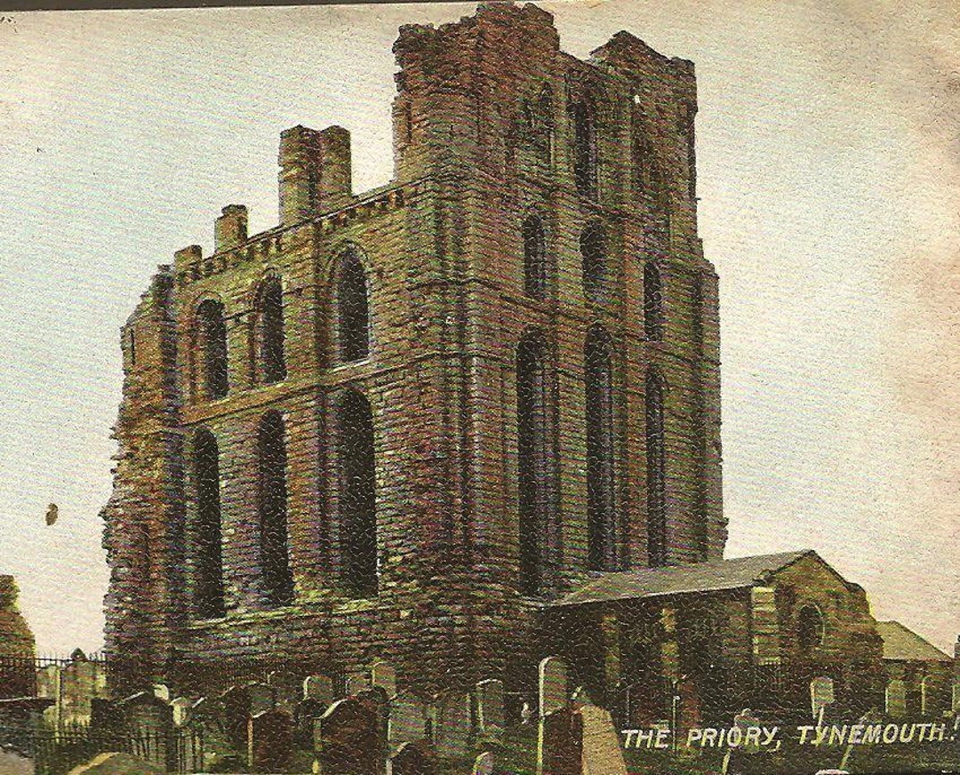 The Priory TYNEMOUTH Northumberland Antique Postcard From Publisher ...