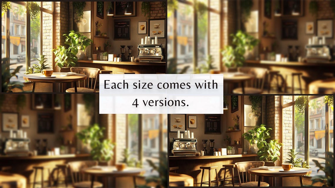4 Coffee Shop Zoom Backgrounds – Cozy Virtual Cafe Backdrops for Video ...