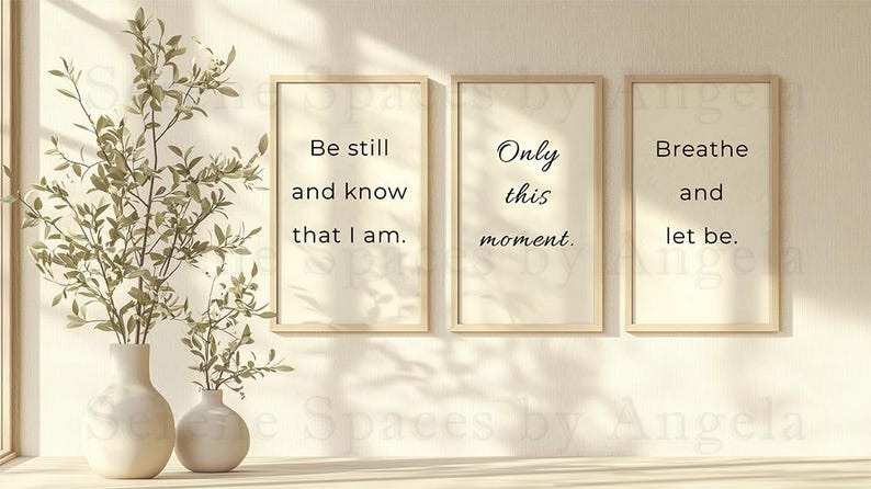 Neutral Office Zoom Background: Inspirational Quotes (digital Download ...