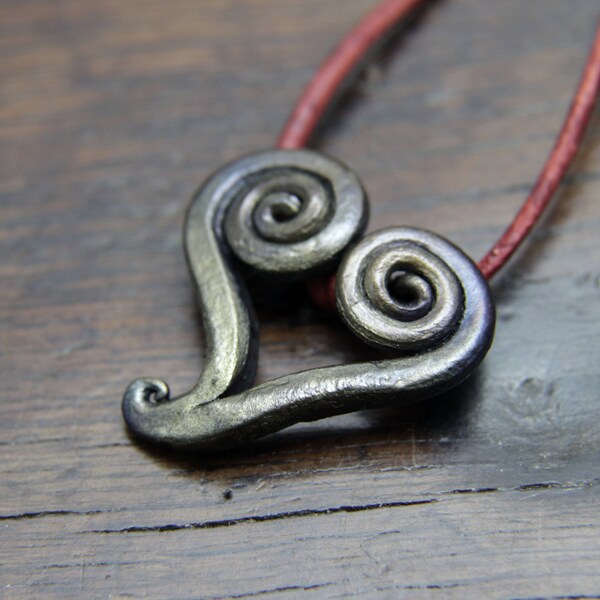 Hand Forged Heart - Etsy