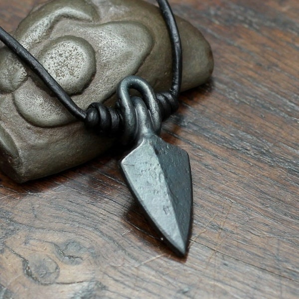 Hand Forged Necklace - Etsy