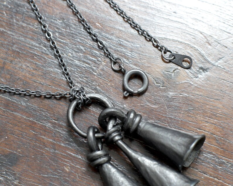 Shamanic Bell Chime Amulet Necklace. Bell Pendant Based on - Etsy