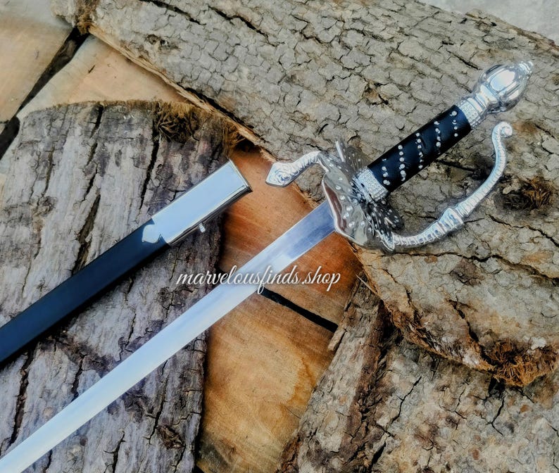 Handmade Zorro Rapier Sword Replica: Stainless Steel Collectible With ...
