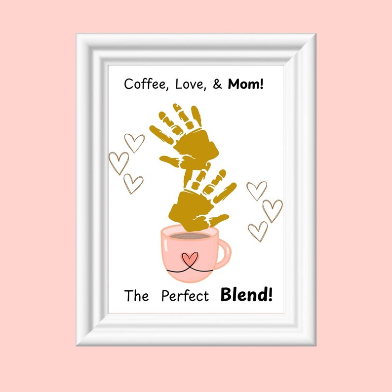 Mother’s Day Handprint Craft· Printable Mother's Day Art for Kids · DIY ...