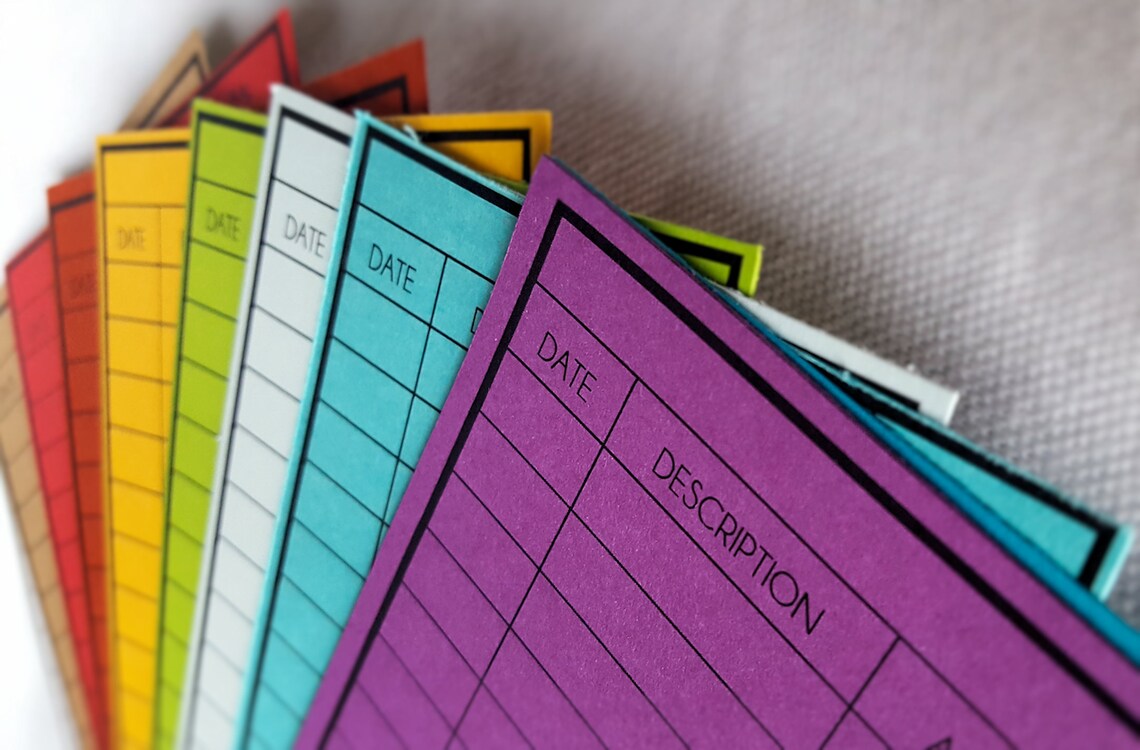 NEW Money Envelope Cash Envelope Ledger Inserts Assorted - Etsy