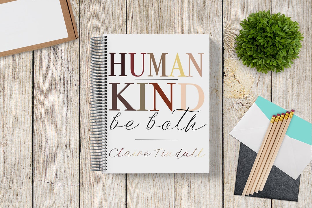 2025-2026 Custom MONTHLY Planner -- Human Kind Be Both - Etsy UK