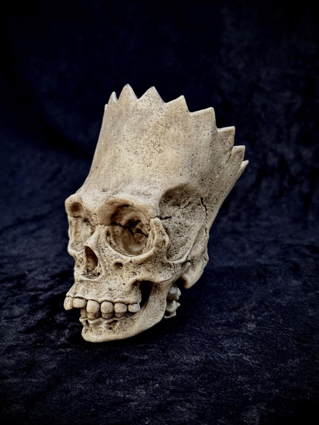 Bart Simpson Mini Skull - Etsy