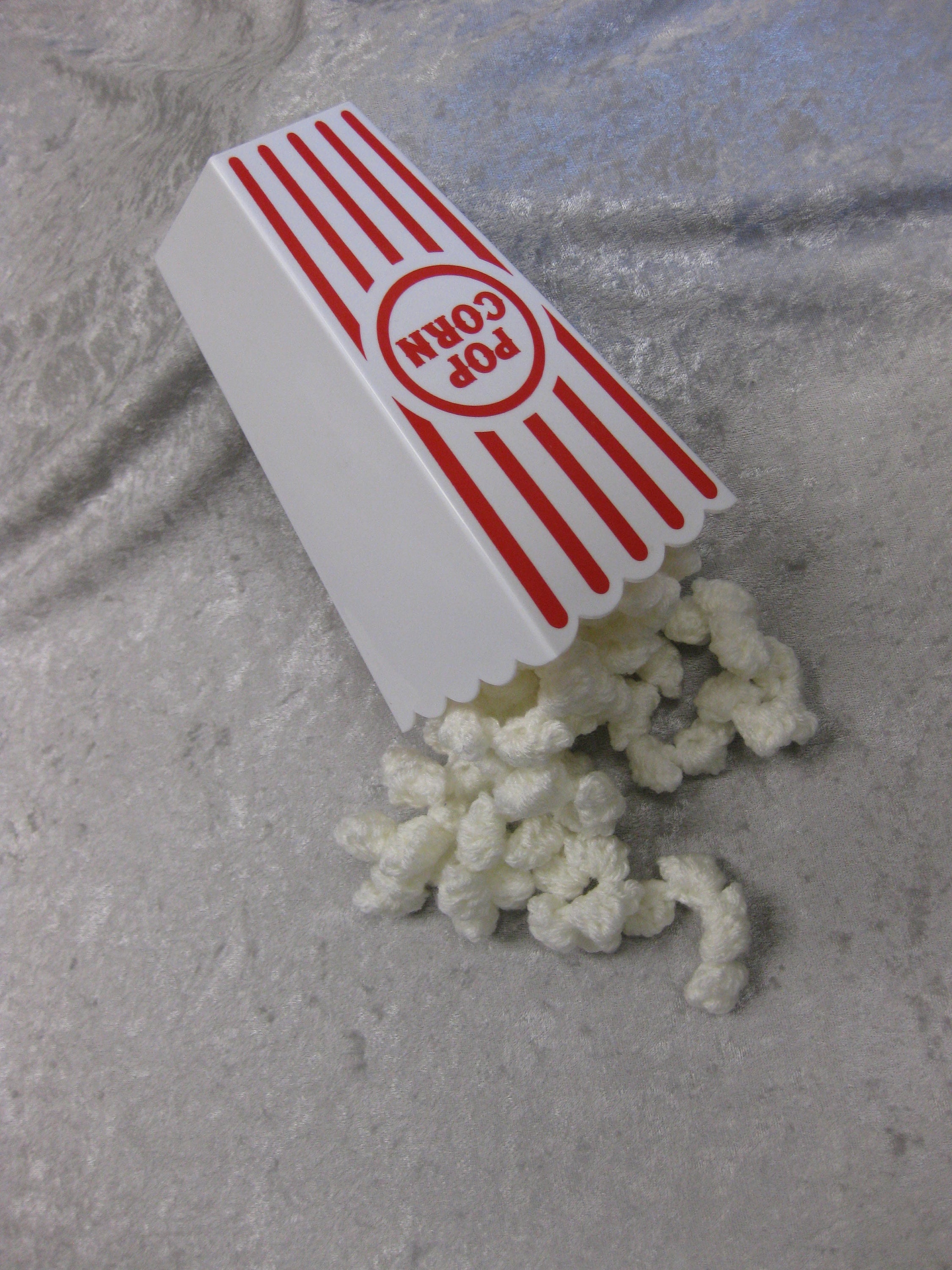 Movie Popcorn Container for Decoration Medium Red - Etsy