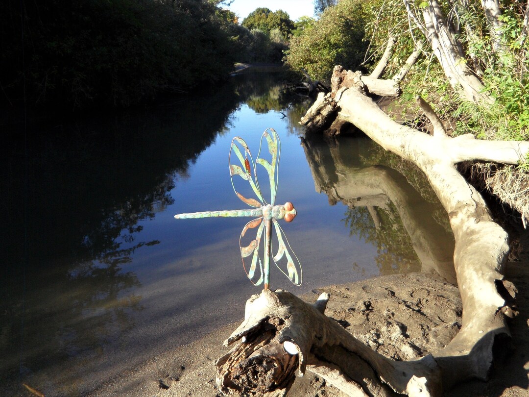 Copper Weathervane, Dragonfly Weathervane, Re-purposed Copper ...