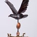 Made to Order Custom Celestial Raven Copper Weathervane Architectural ...