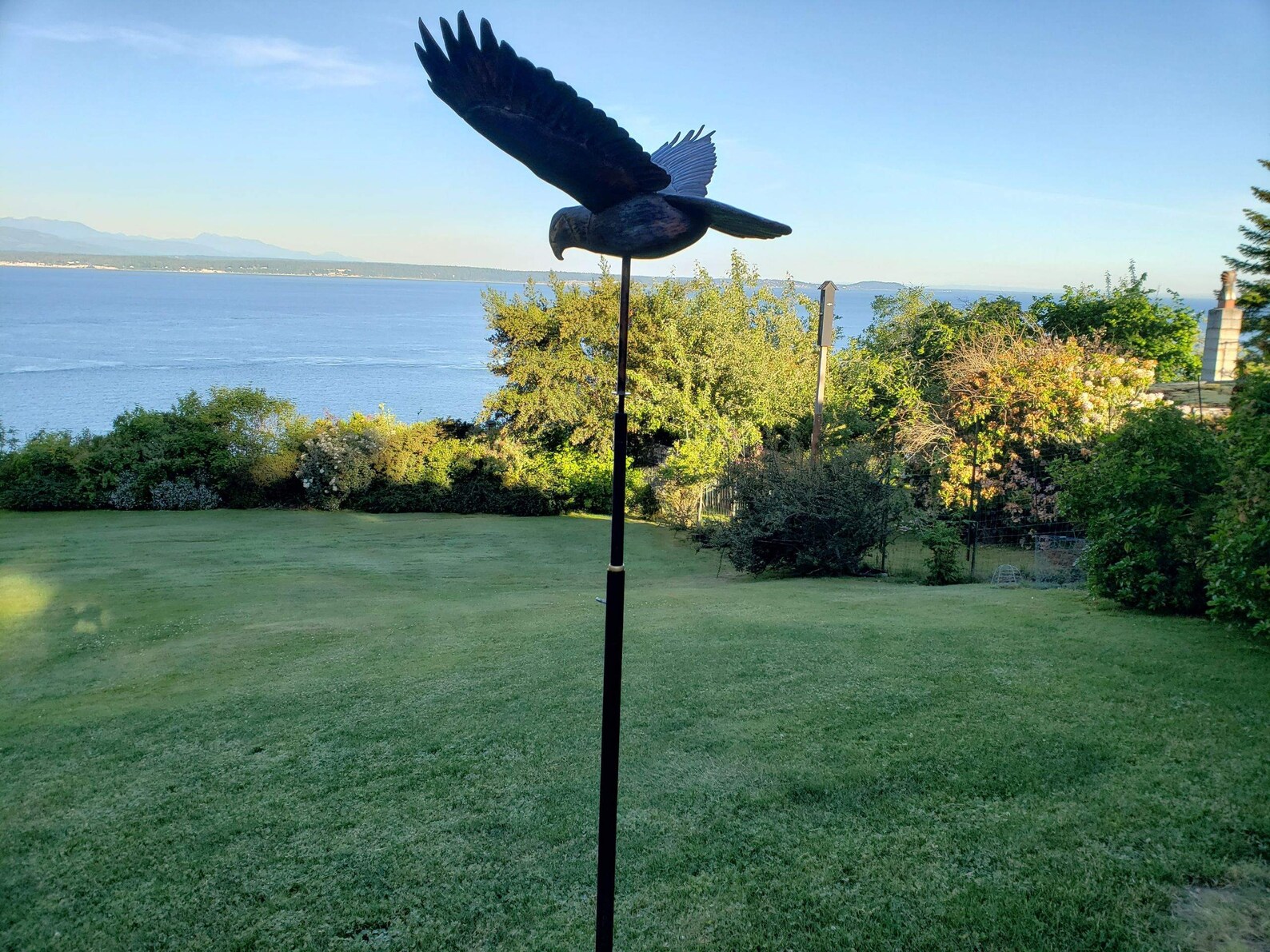 Red Tailed Hawk Copper Weathervane Rooftop Weathervane - Etsy