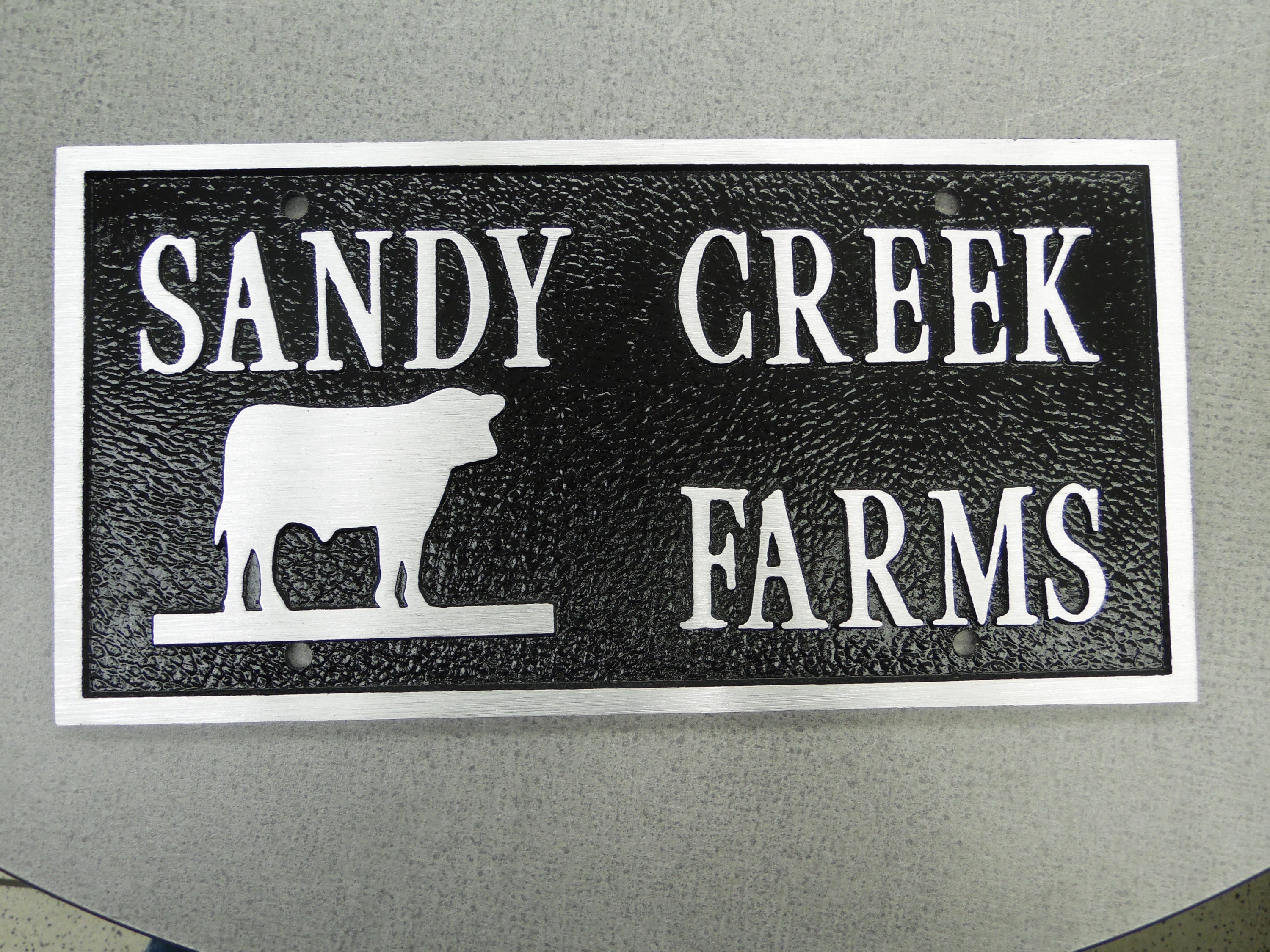 Custom Cast Aluminum Bumper Plaques - Etsy