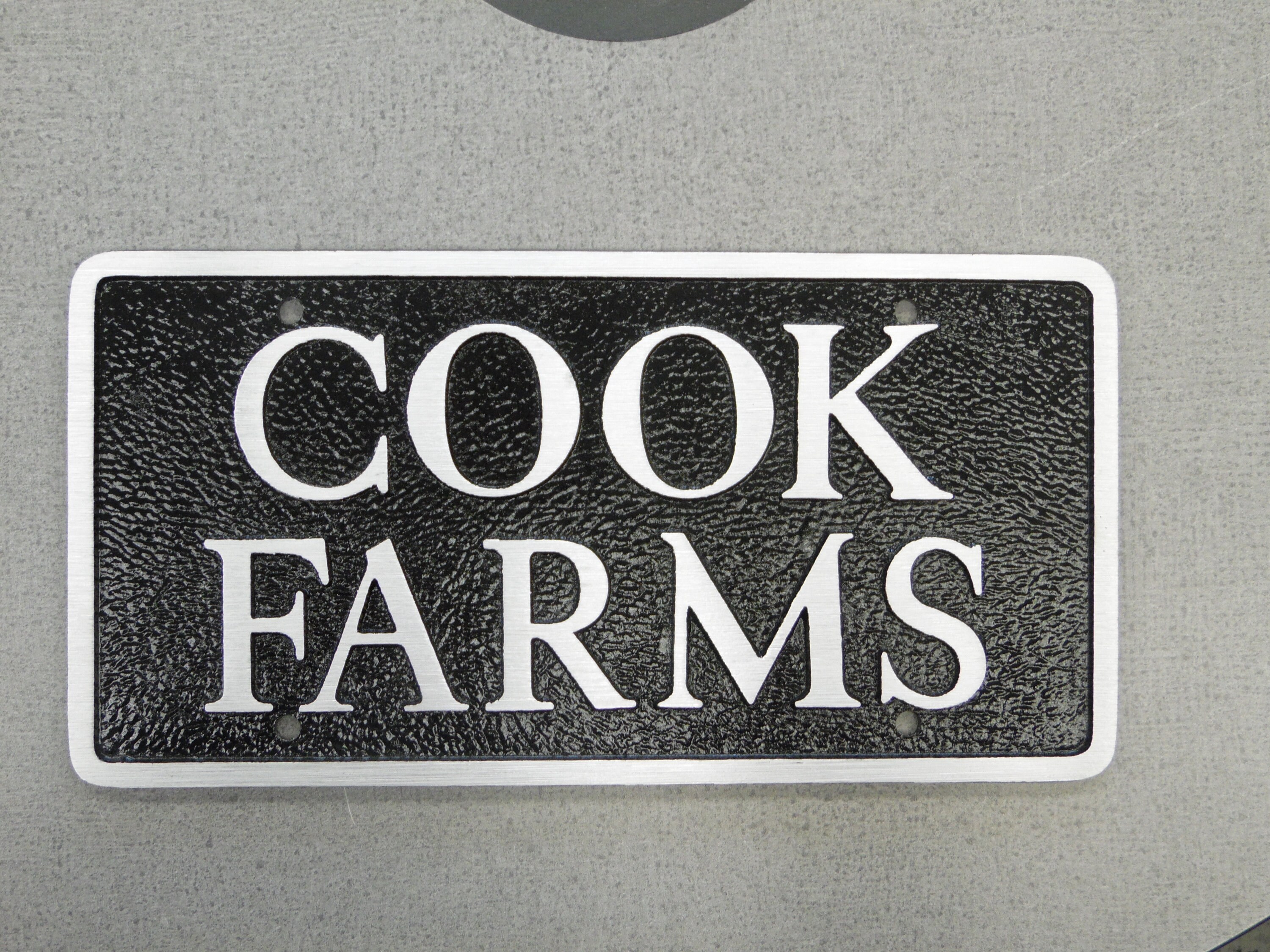 Custom Cast Aluminum Bumper Plaques - Etsy