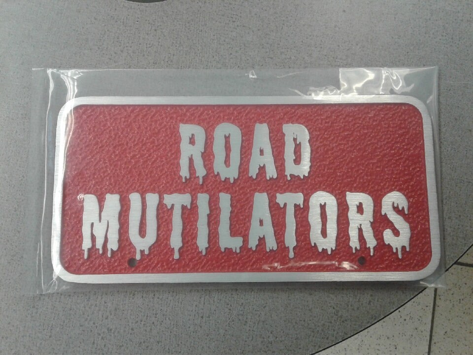 Car Club Plaque - Bumper Plate - Custom Designed Solid Cast Aluminum - Etsy