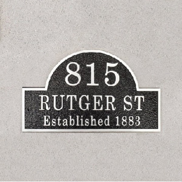 Cast Aluminum Memorial Plaque - Etsy