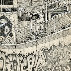 Singed Doodle Pad Prints by David Jablow 8.5x11" - Etsy