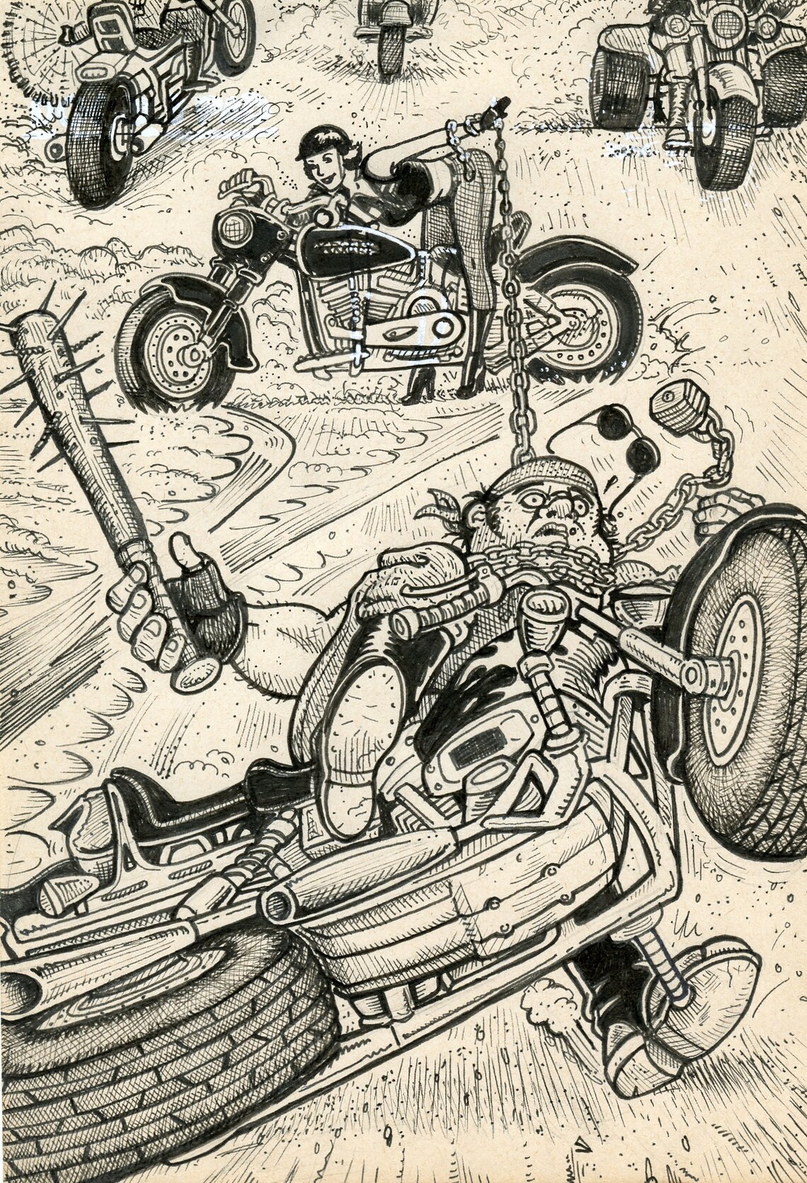 Singed Doodle Pad Prints by David Jablow 8.5x11" - Etsy