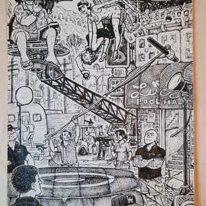 Original Doodle Pad Drawings by David Jablow - Etsy