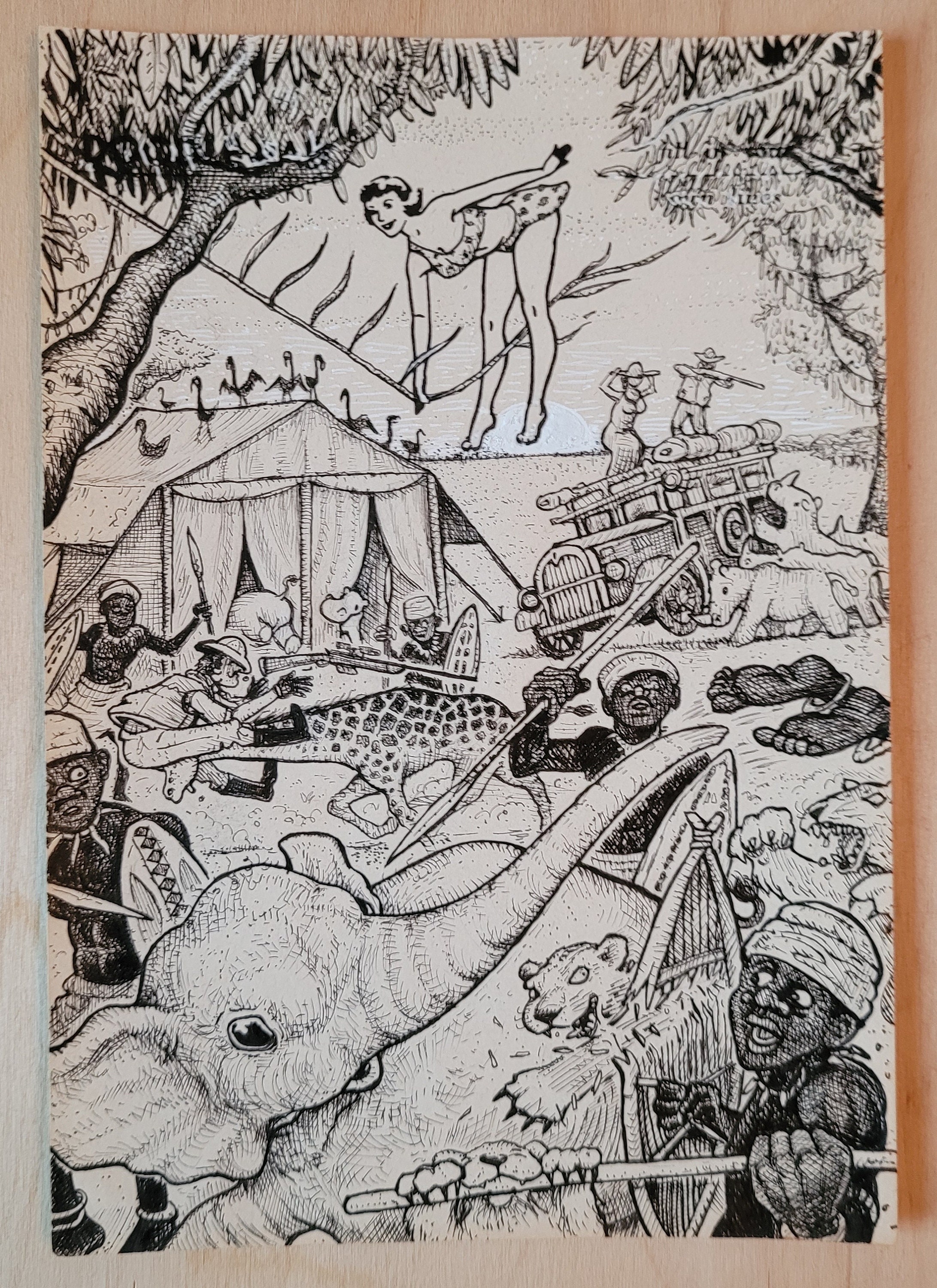 Original Doodle Pad Drawings by David Jablow - Etsy