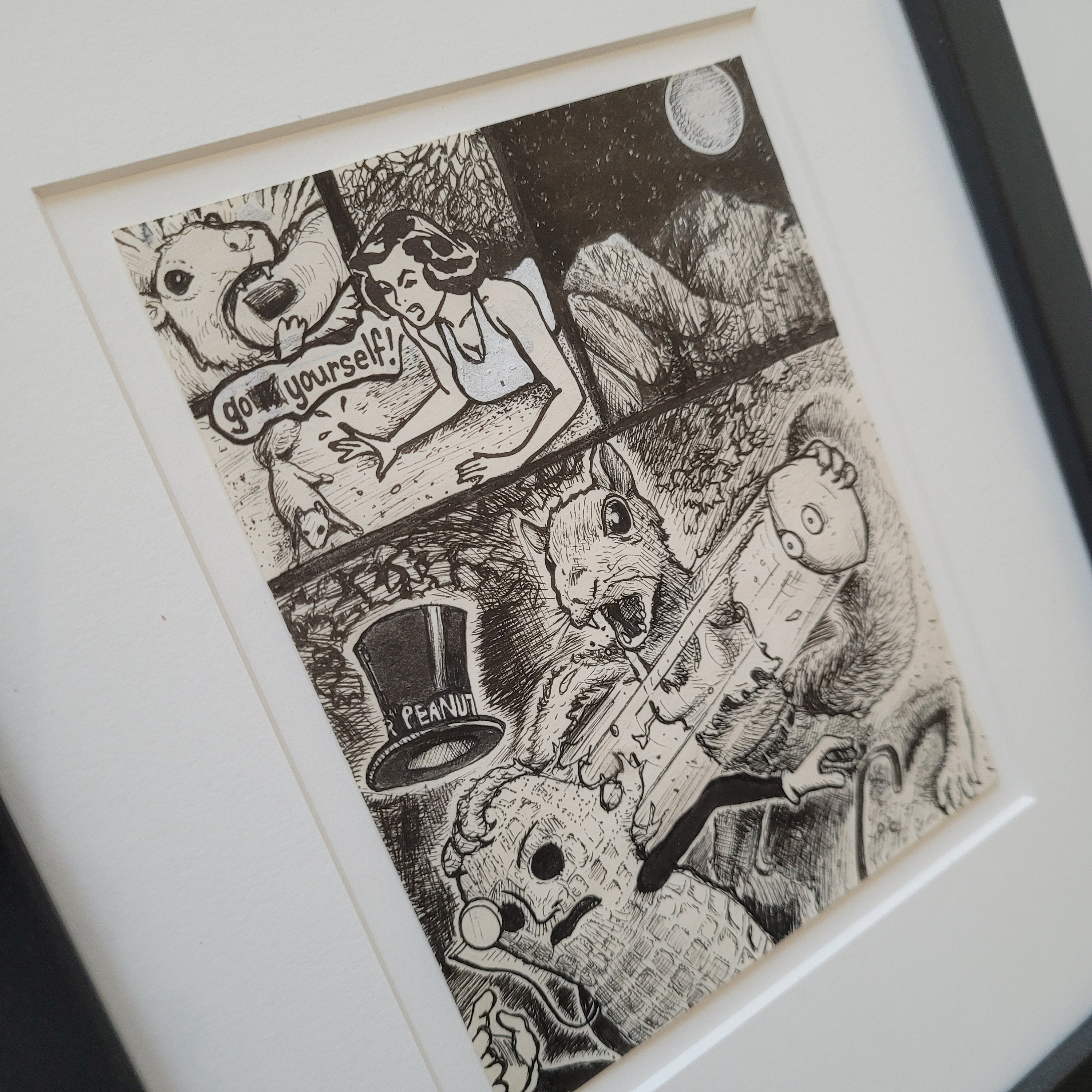 Original 'do It Yourself Doodler' Doodle Pad Drawing by David Jablow ...