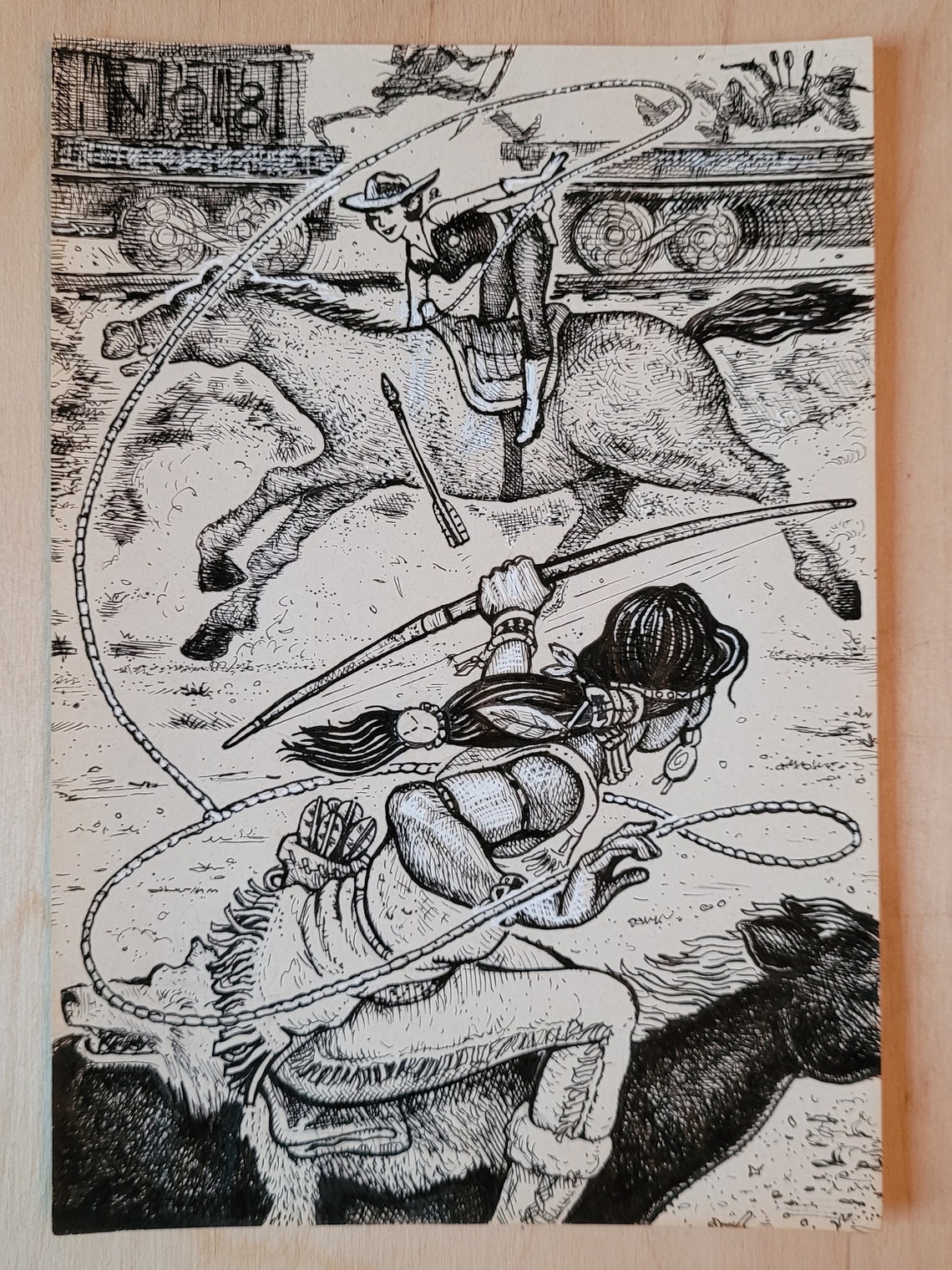 Original Doodle Pad Drawings by David Jablow - Etsy