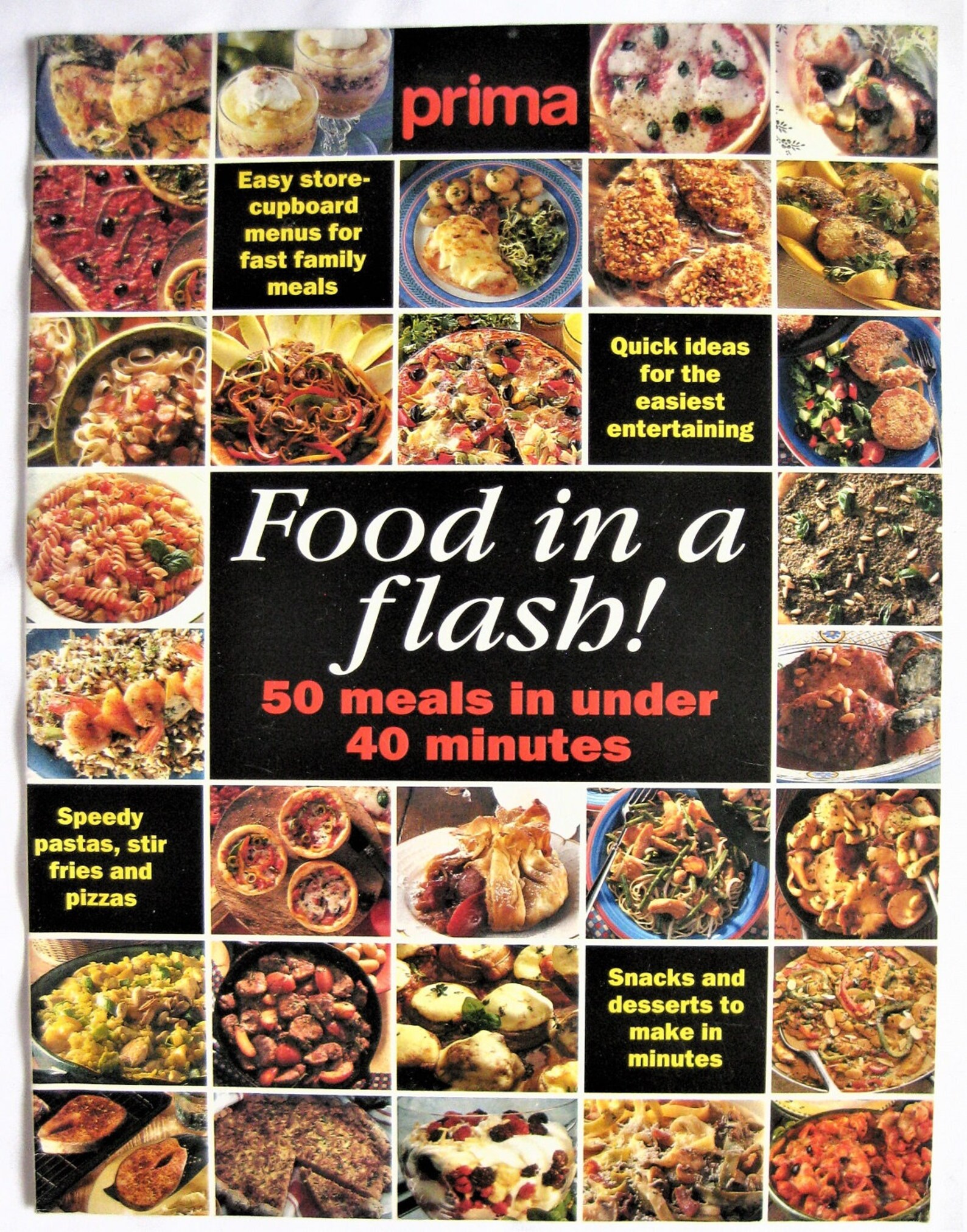 Food in a Flash 50 Meals in Under 40 Minutes - Etsy