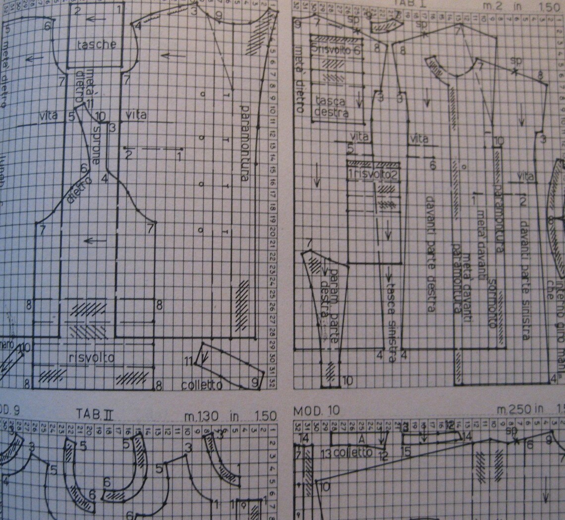 Elegantissima No. 68 Italian Sewing Pattern Magazine April 1986 - Etsy