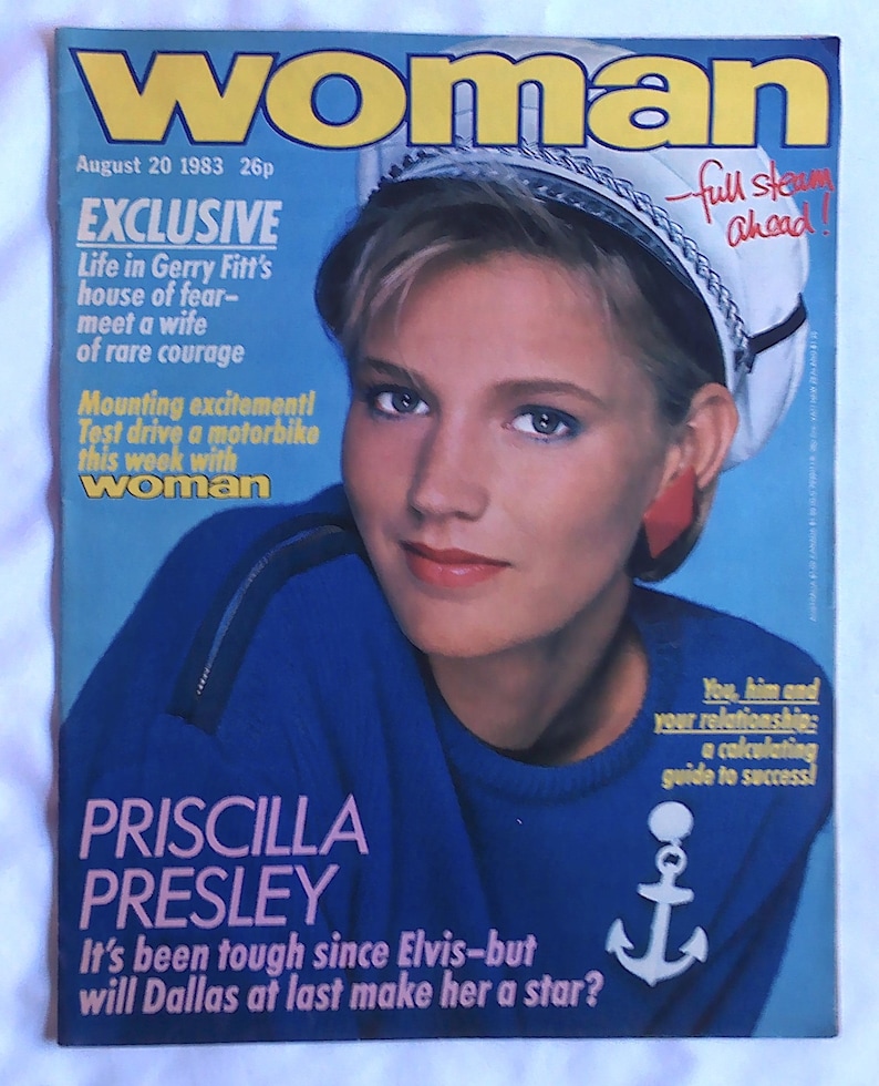 Woman Magazine August 20 1983 UK Edition - Etsy