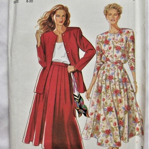 Simplicity Pattern 7368it's so Easy Misses' Jacket and Skirt Sizes 8-20 ...