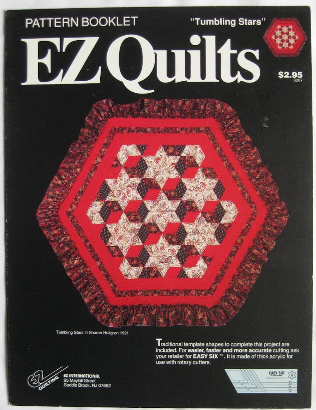 EZ Quilt Pattern Booklet Tumbling Stars - Etsy