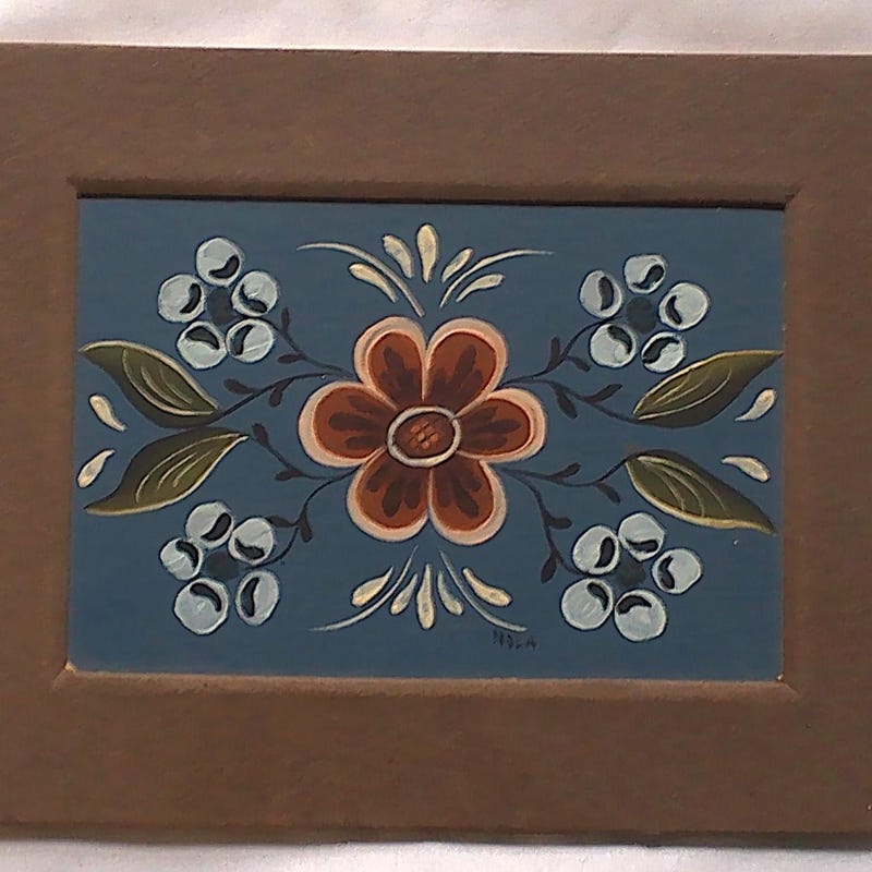 Rosemaling Wall Art - Etsy