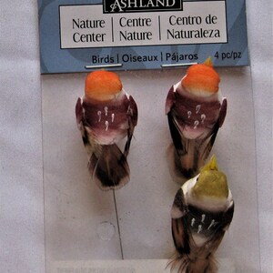 Birds Polystyrene Assorted Designs Set of 5 - Etsy