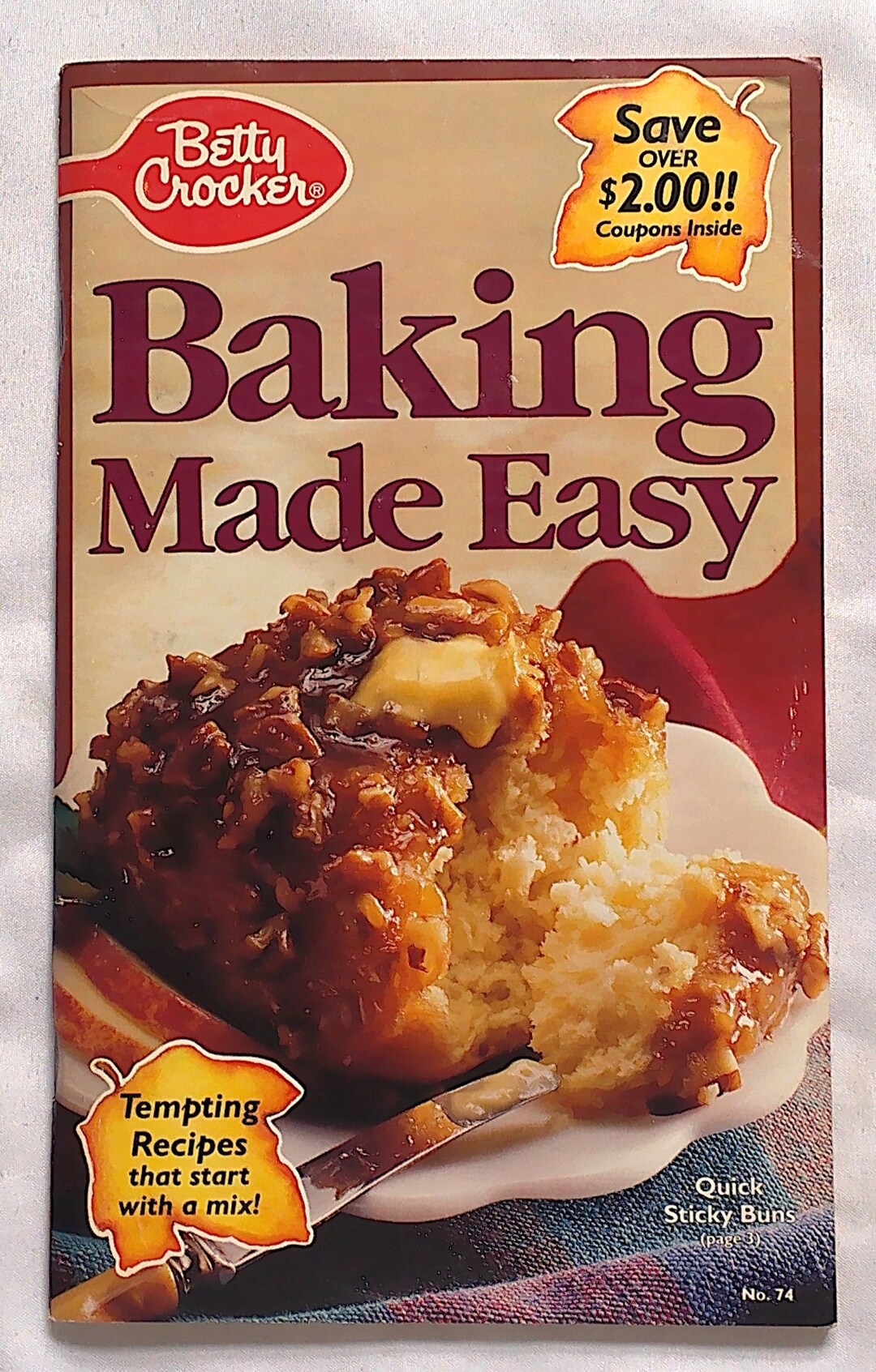 Betty Cracker Baking Made Easy Magazine No. 74 November, 1992 - Etsy