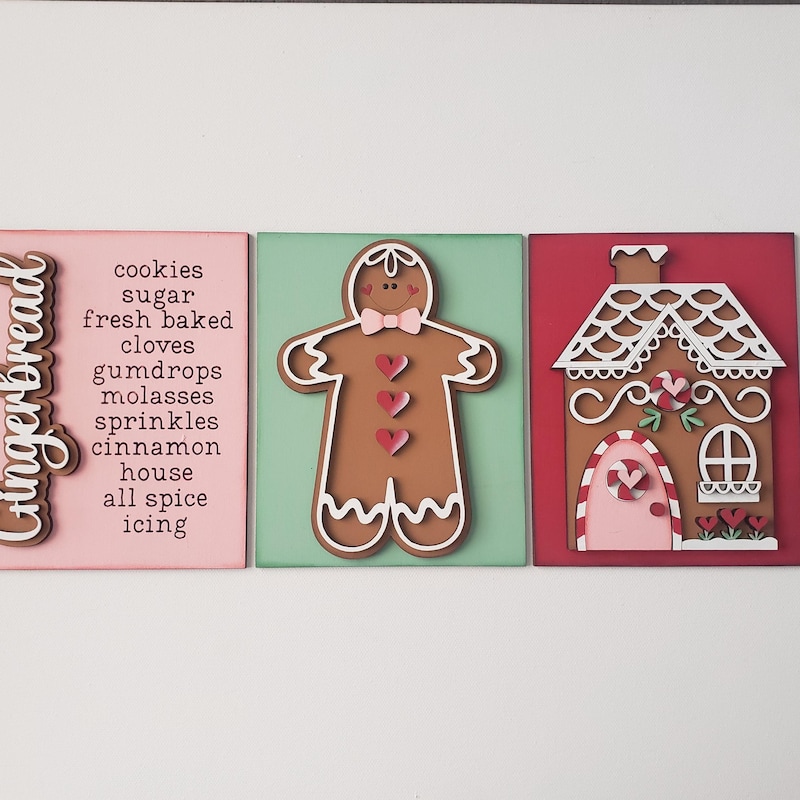Gingerbread Sign - Etsy