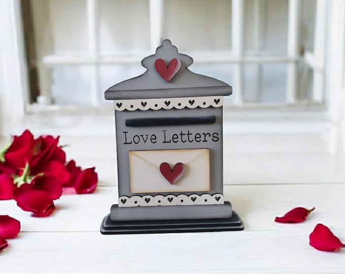 Love Letters | Mailbox | Valentine's Day Decor |valentine Tiered Tray ...