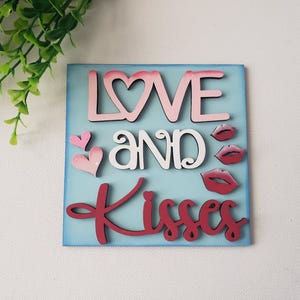 Hello Love Sign | Interchangeable Frame | Valentine Sign Inserts ...