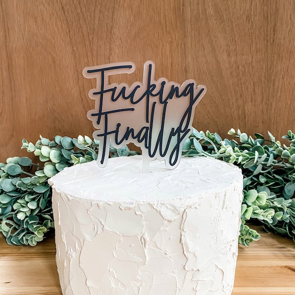 Funny Wedding Cake Topper - Etsy