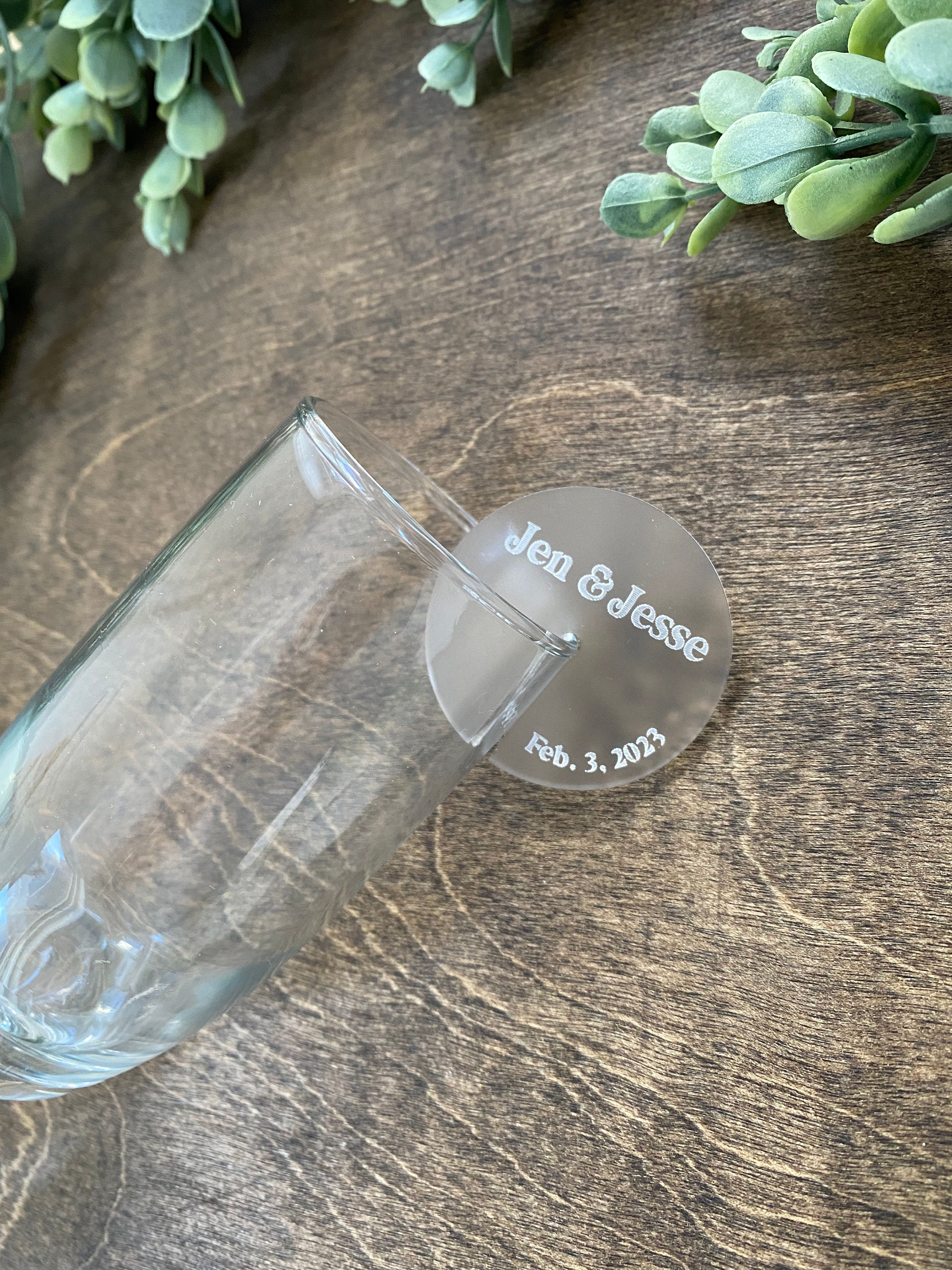 Personalized Drink Tags / Wedding Drink Tags / Customizable | Etsy