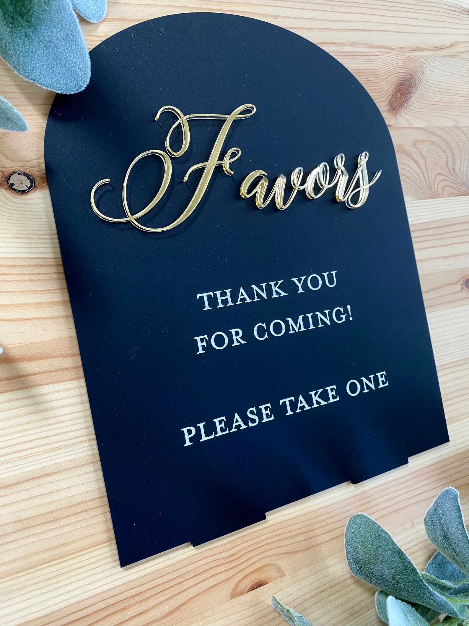 3D Arched Wedding Sign TRIO / Bundle Wedding Signs / Three | Etsy