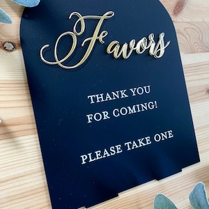 3D Arched Wedding Sign TRIO / Bundle Wedding Signs / Three Wedding ...