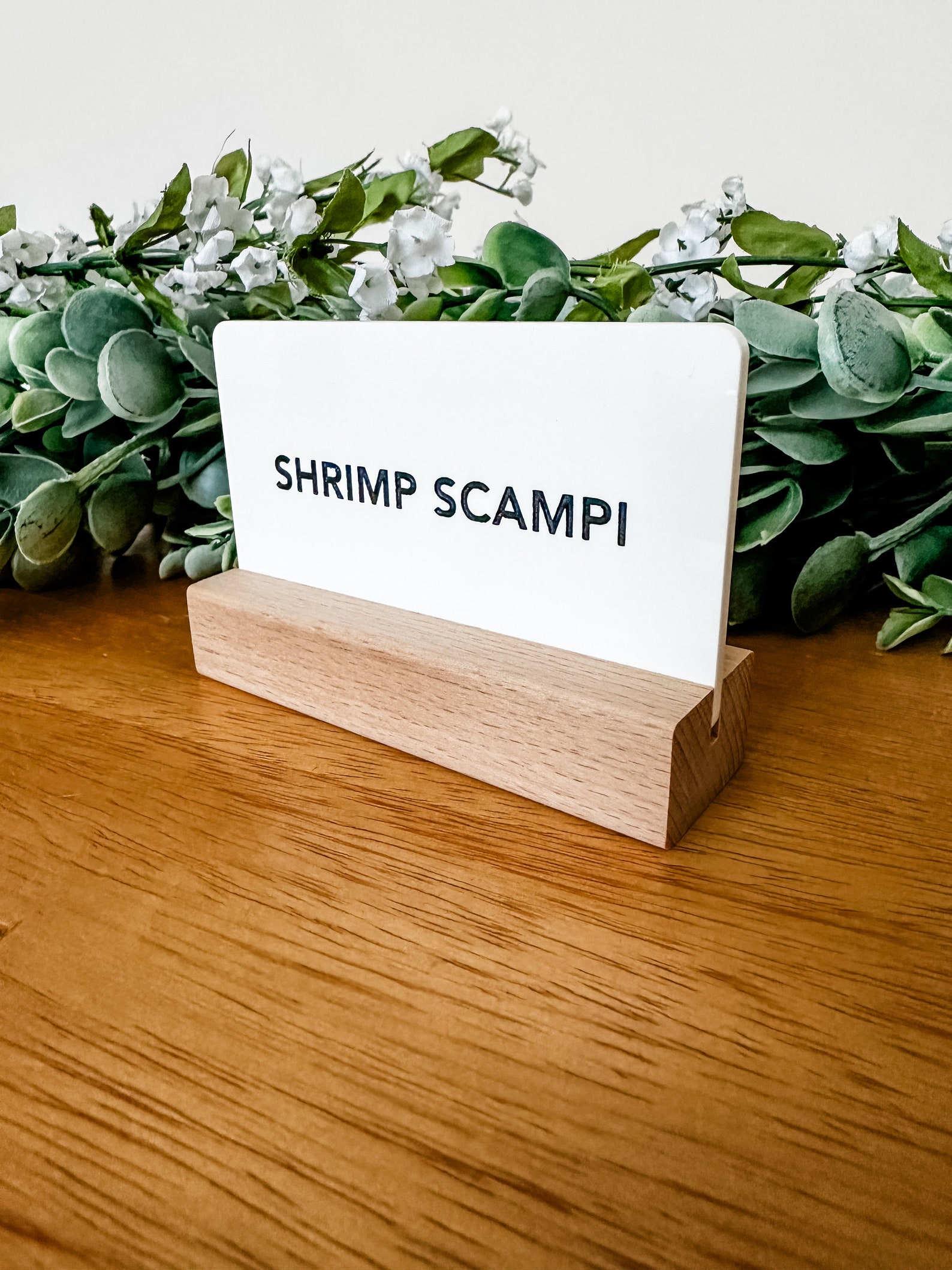 Acrylic Buffet Food Labels / Small Acrylic Food Signs With Stands ...