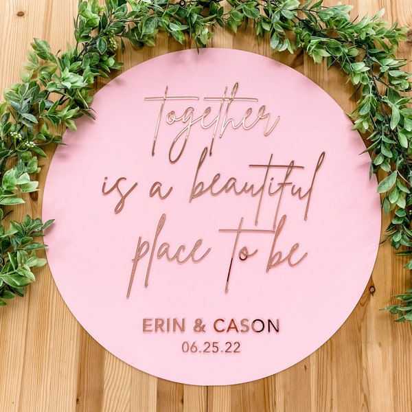 Beautiful Personalized Sign - Etsy