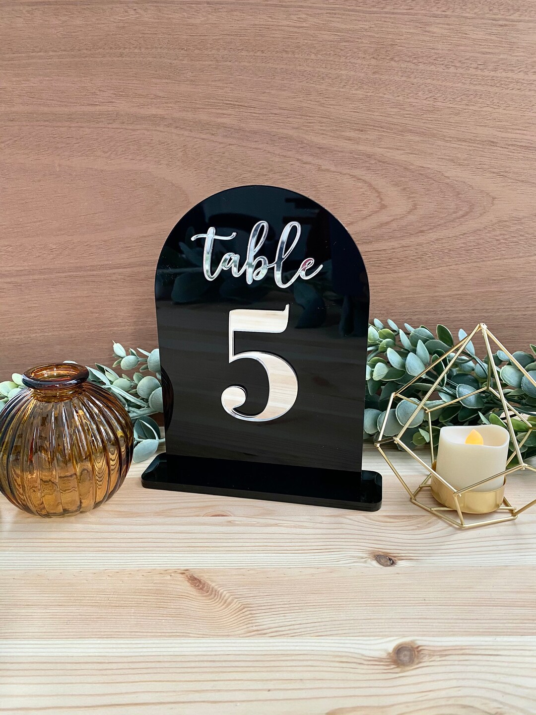 Acrylic 3D Table Numbers / Table Number / Wedding Table Numbers ...