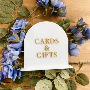 MINI Cards & Gifts 3D Acrylic Sign / Cards and Gifts Sign / Acrylic ...