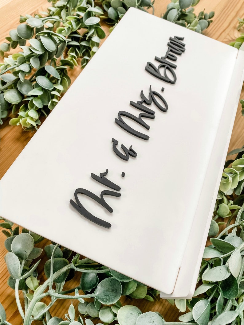 3D Acrylic Head Table Sign / Wedding Head Table Signage / - Etsy