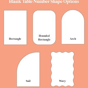 BLANK 8x10" Acrylic Signs / Shaped Signs / Blank Signs / DIY Sign ...