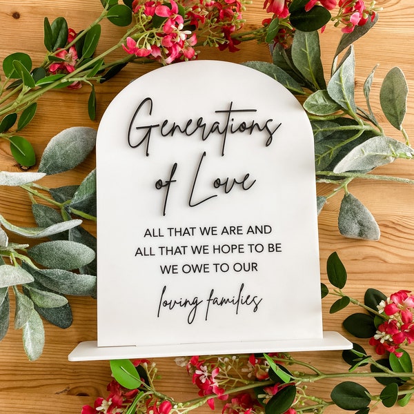 Wedding Generation Sign - Etsy