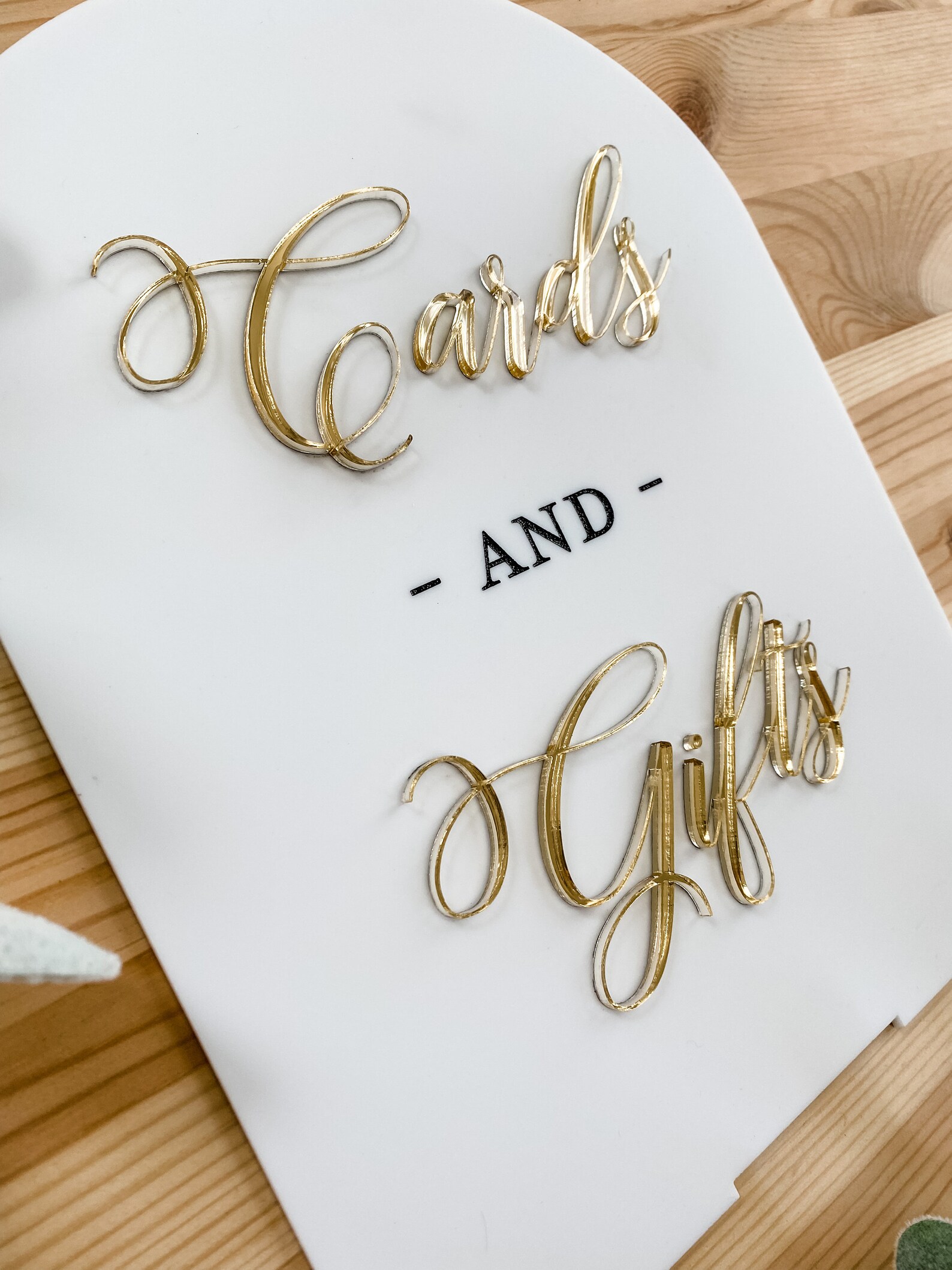 3D Arched Wedding Sign TRIO / Bundle Wedding Signs / Three | Etsy