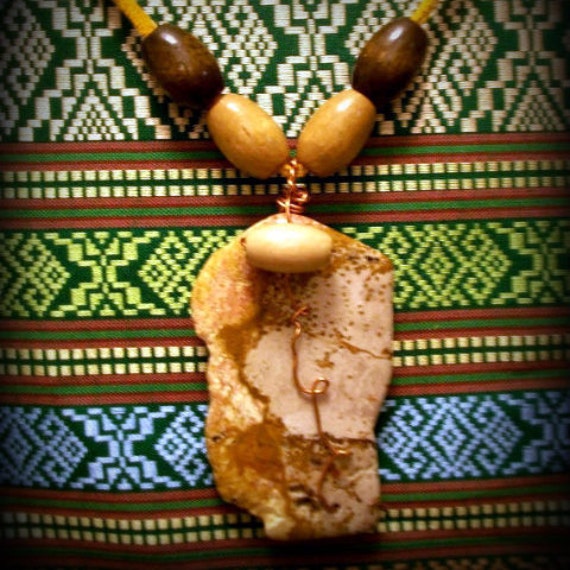 Earth Mother Grounding Pendant Wood of Ancient Days | Etsy