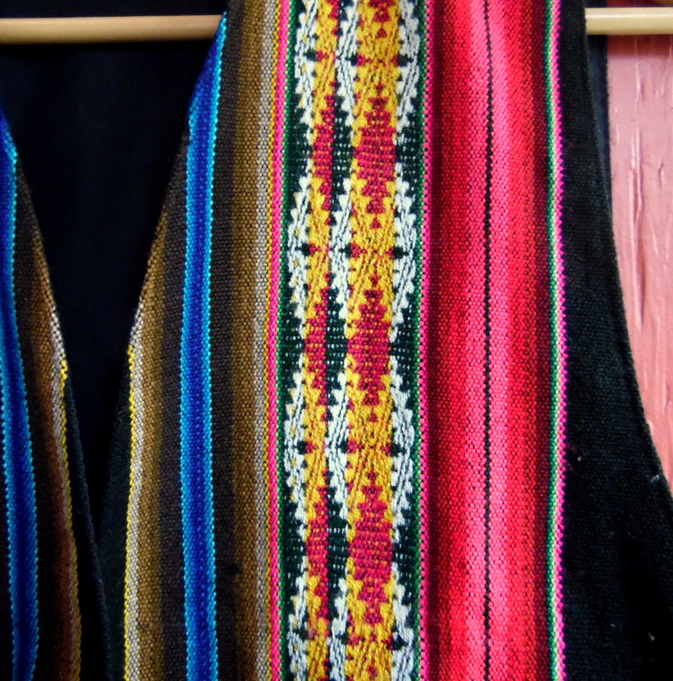 Vintage Neon Mexican Hippie Ethnic Boho Traditional Western - Etsy